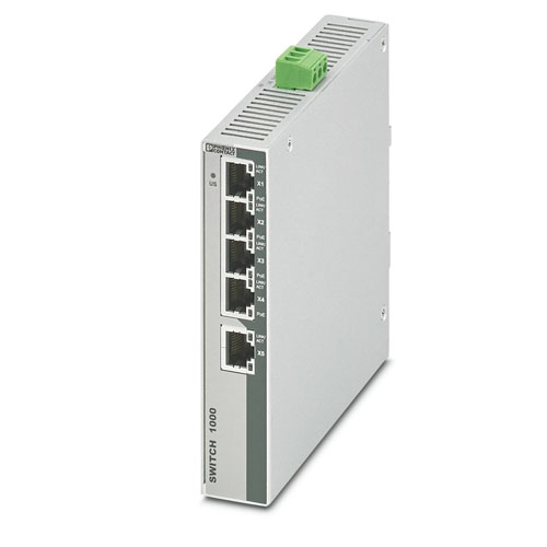Phoenix Contact - FL SWITCH 1001-4POE-GT - Industrial Ethernet Switch ...