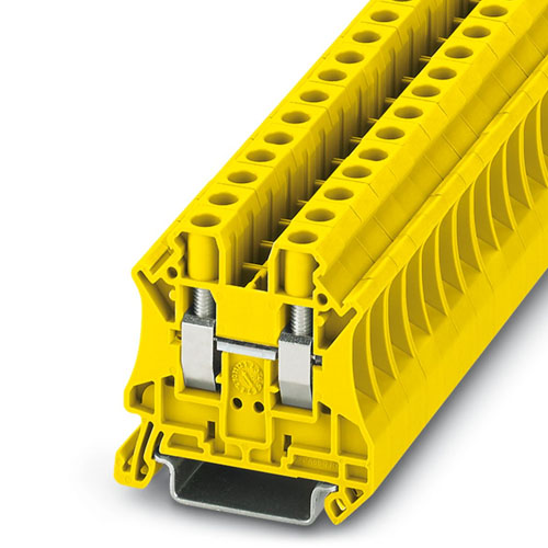PHOENIX CONTACT - UT 6 YE - Feed-through terminal block | EXPONENT CONTROLS AND ELECTRICAL CORP.