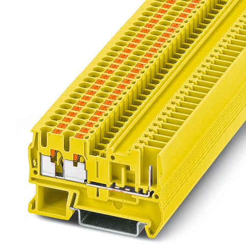 Phoenix Contact - PT 2,5-TWIN/1P YE - Feed-through terminal block | EXPONENT CONTROLS AND ...